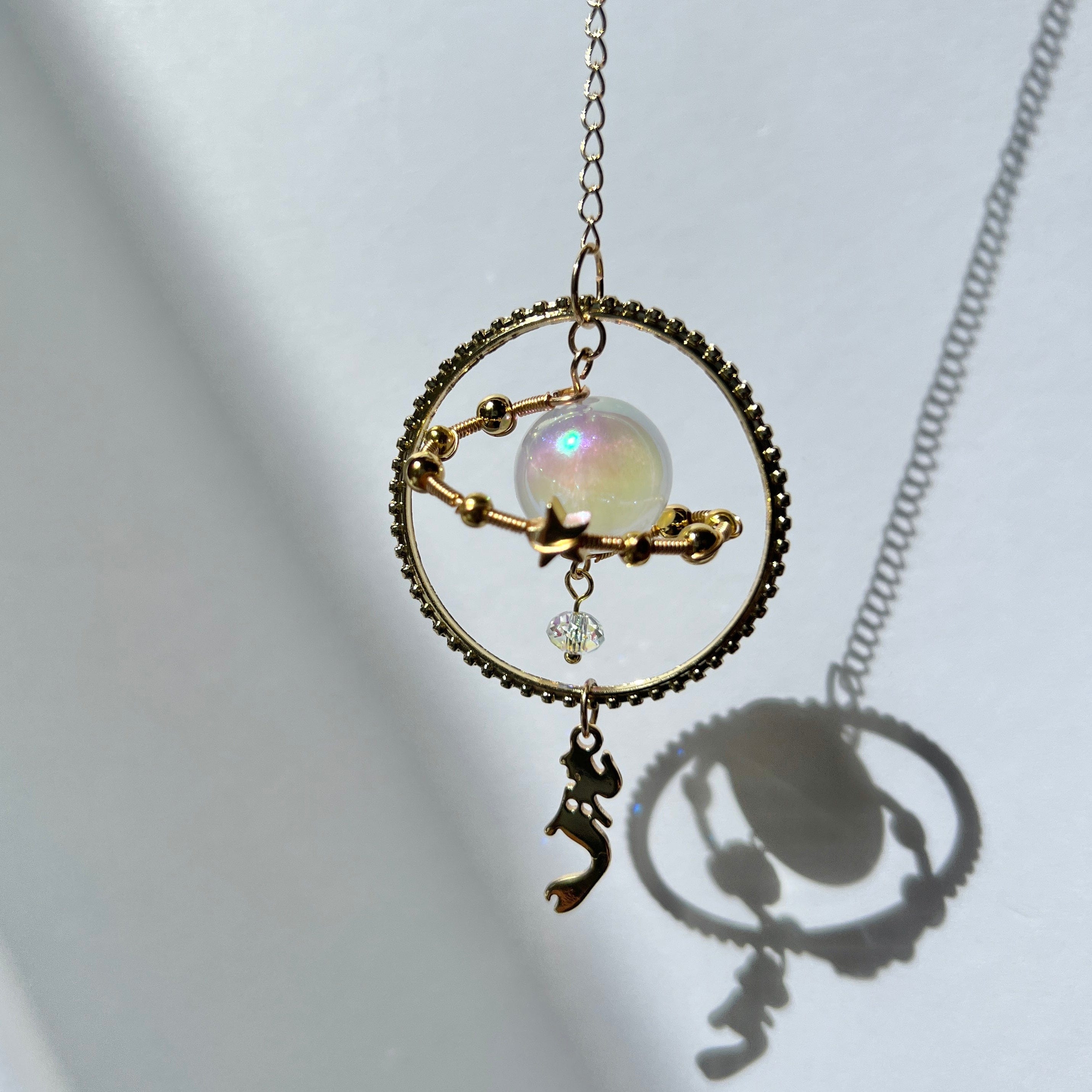 Galaxy Mermaid Lagoon Car Hanging - Unique Celestial Mermaid Design ...